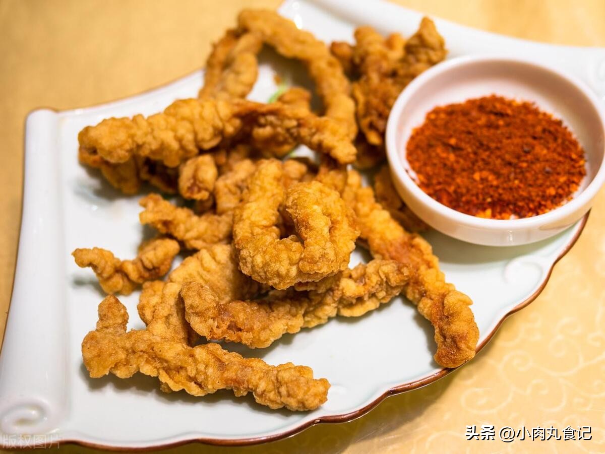 After learning these steps, you can make golden and crispy crispy meat ...