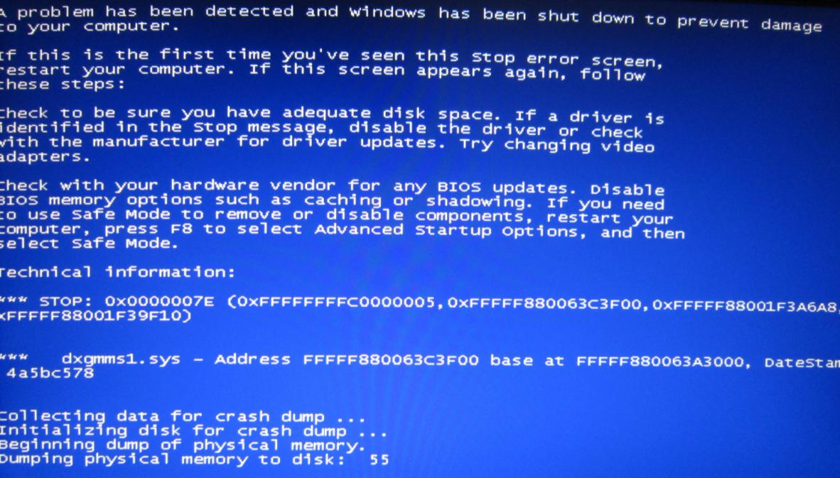 Computer crash blue screen problem how to reinstall the system - iMedia