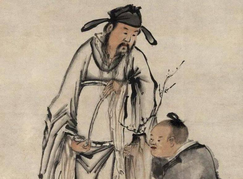 Luo Pin, a painter in the Qing Dynasty, claimed to be able to see ...