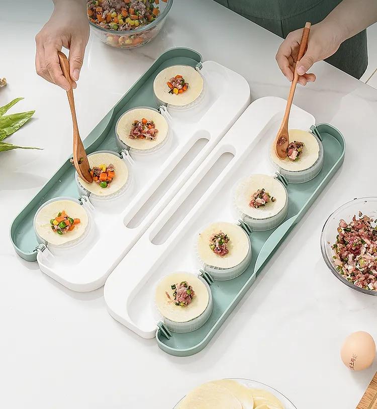 The new dumpling machine saves time and effort, eat dumplings every day ...