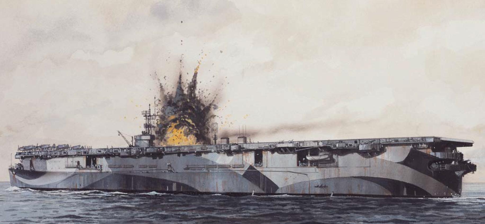 More than ships, World War II U.S. Navy aircraft carrier task force (1 ...