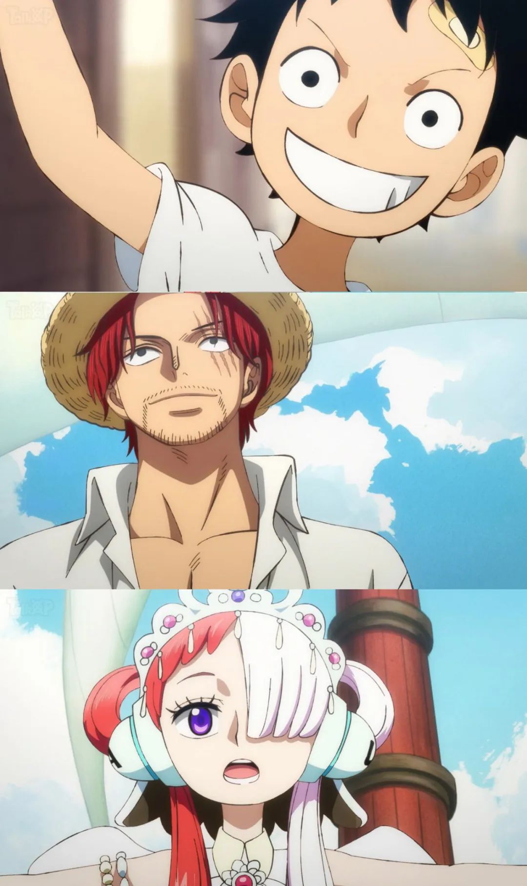 One Piece Episode 1029-1030: The encounter between Luffy and Uta, so I ...