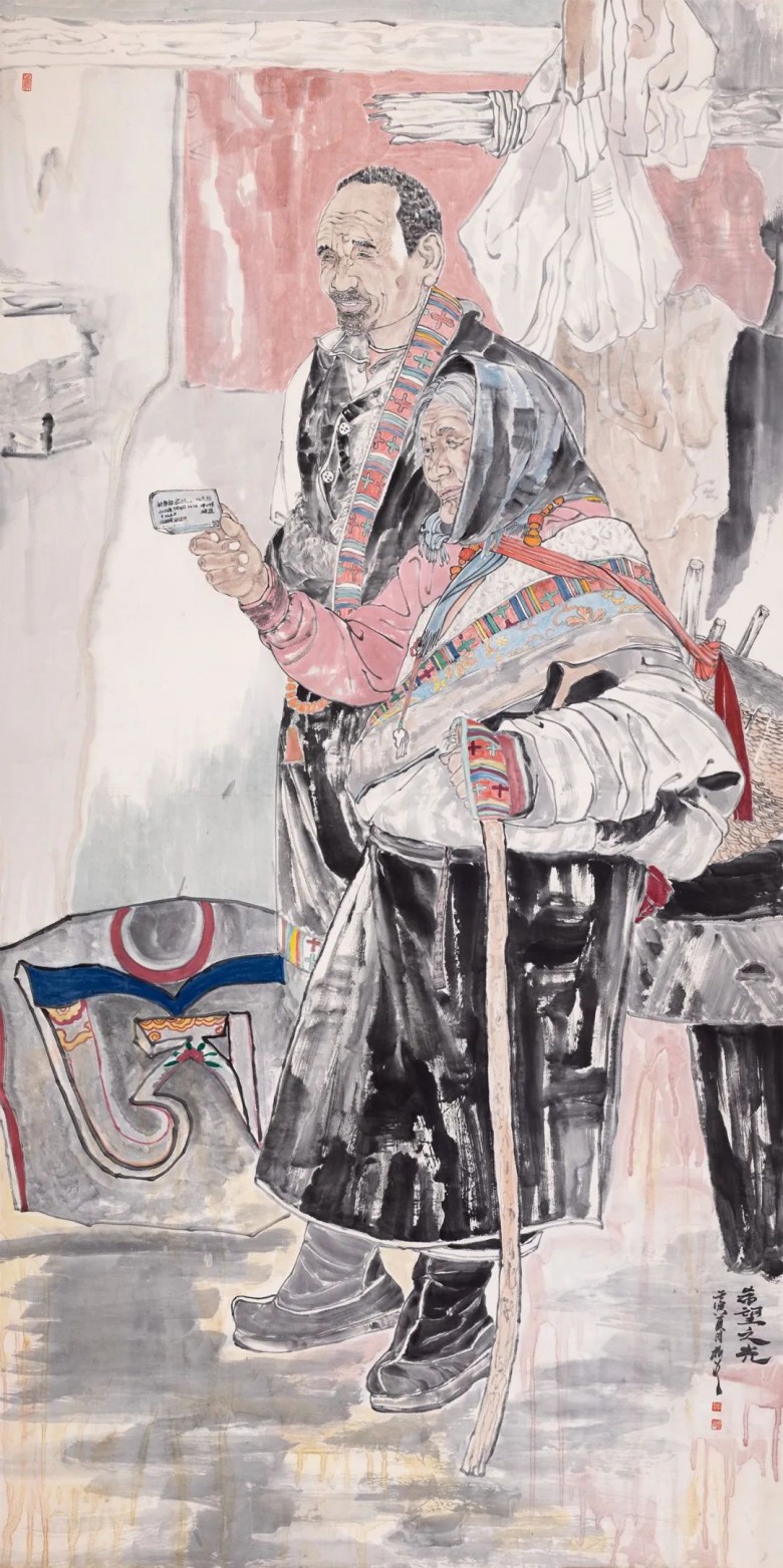 Zou Li: Delicate and Vivid Brush and Ink Depicts Tibetan Scrolls - iNEWS