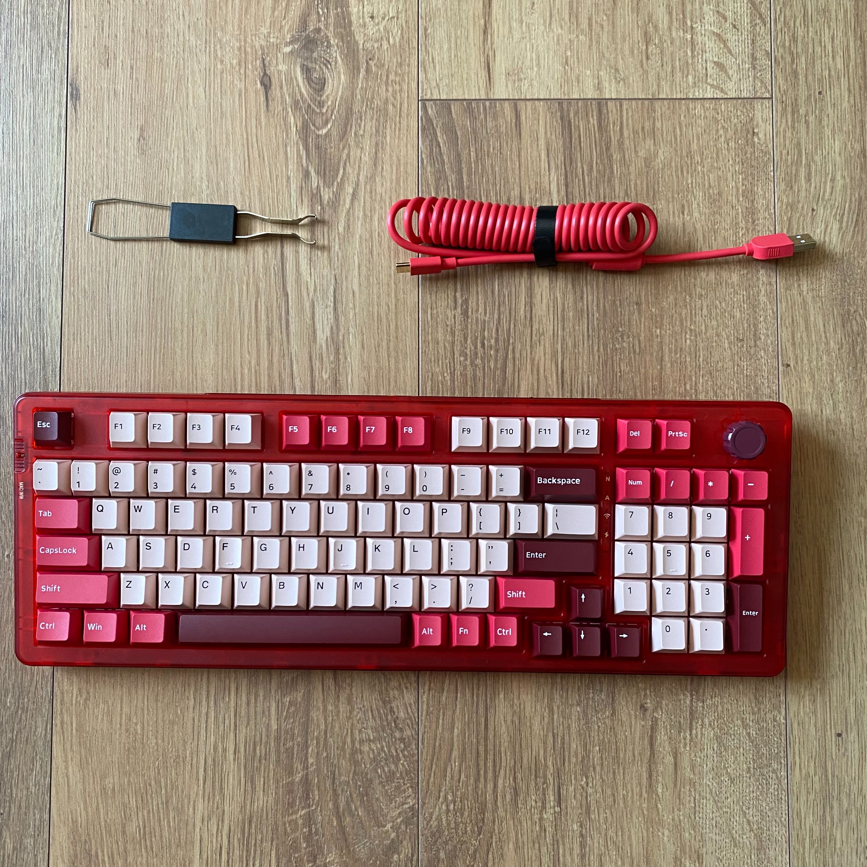 The volume king in the study RGB, Beijimahu RS6 three-mode mechanical ...