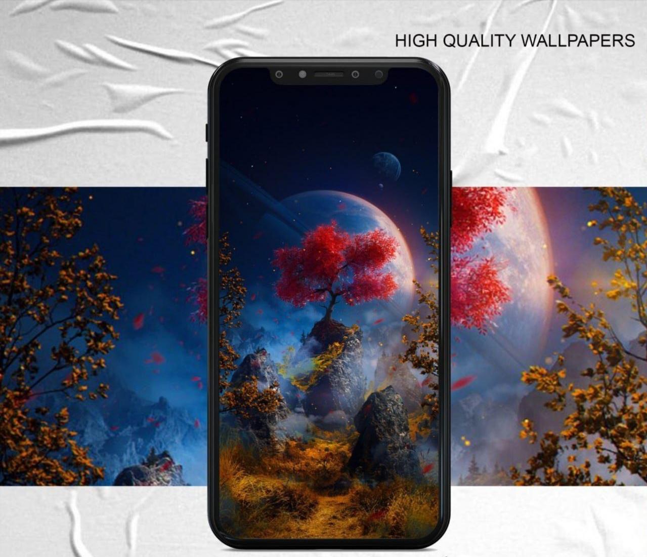 8K mobile wallpaper ~ fantasy forest - iNEWS