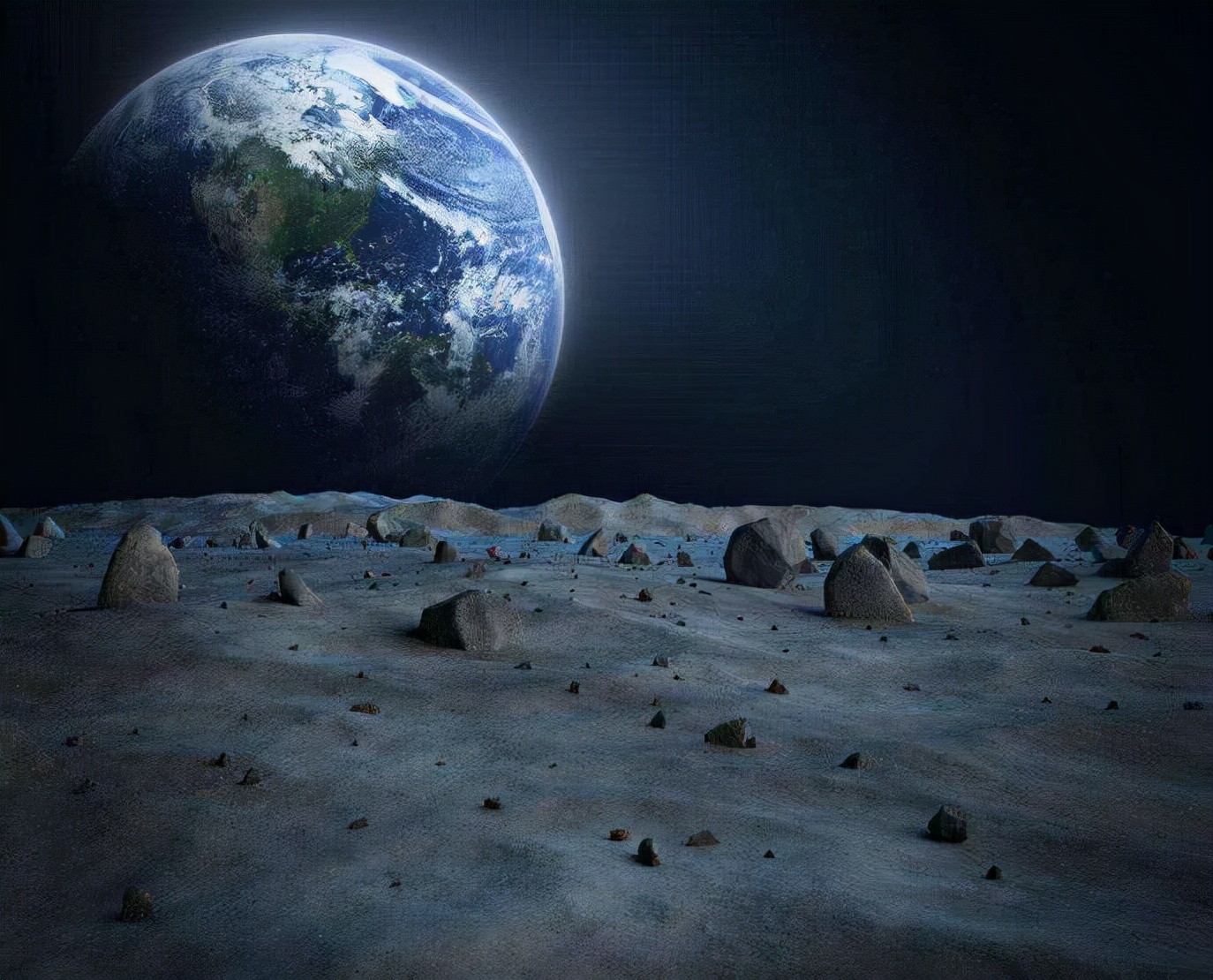 Blow up the moon like spring all year round?Can humans survive without ...