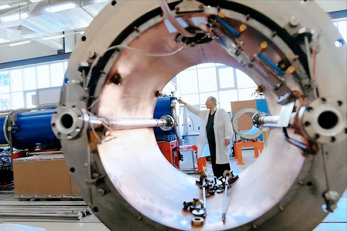 The 35 million nuclear magnetic resonance machine is labeled as ...
