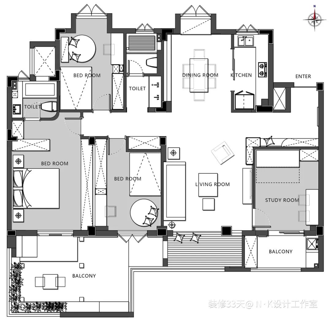 180 square meters modern minimalist large flat floor with a small ...