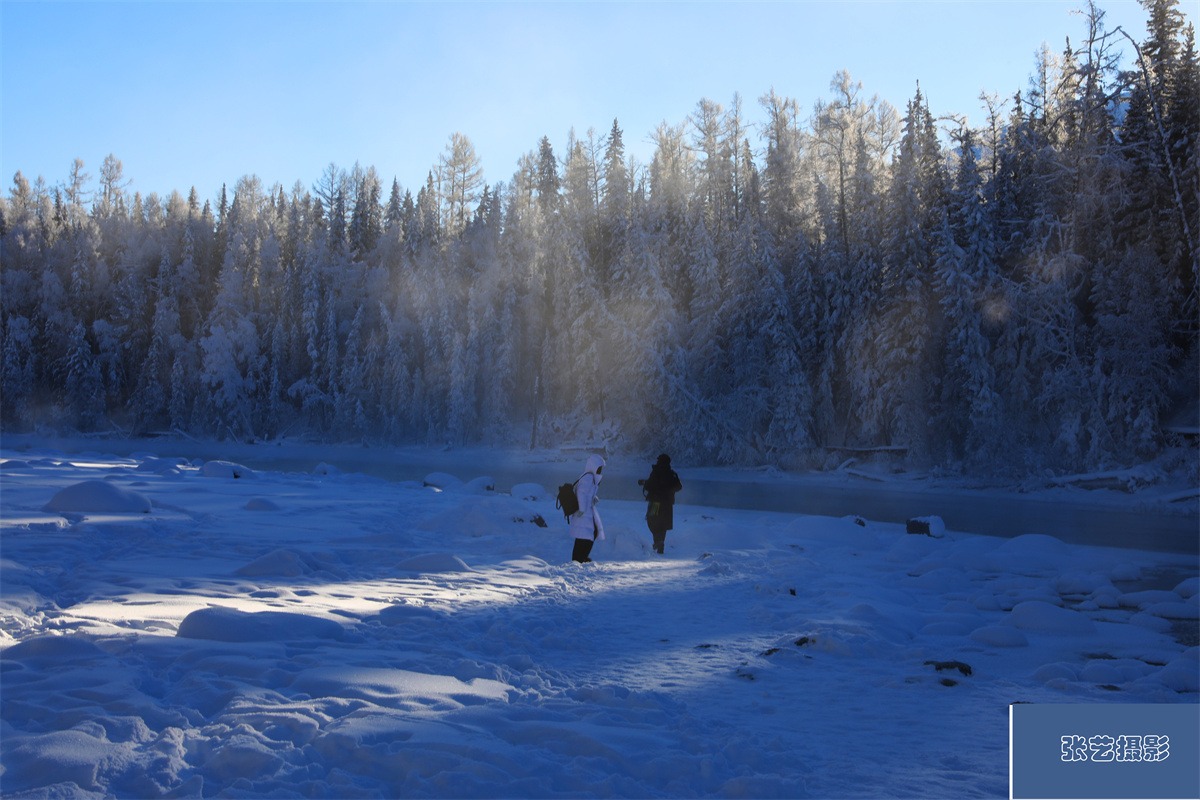 Kanas in winter is elegant and timeless, like a fairyland forgotten by ...