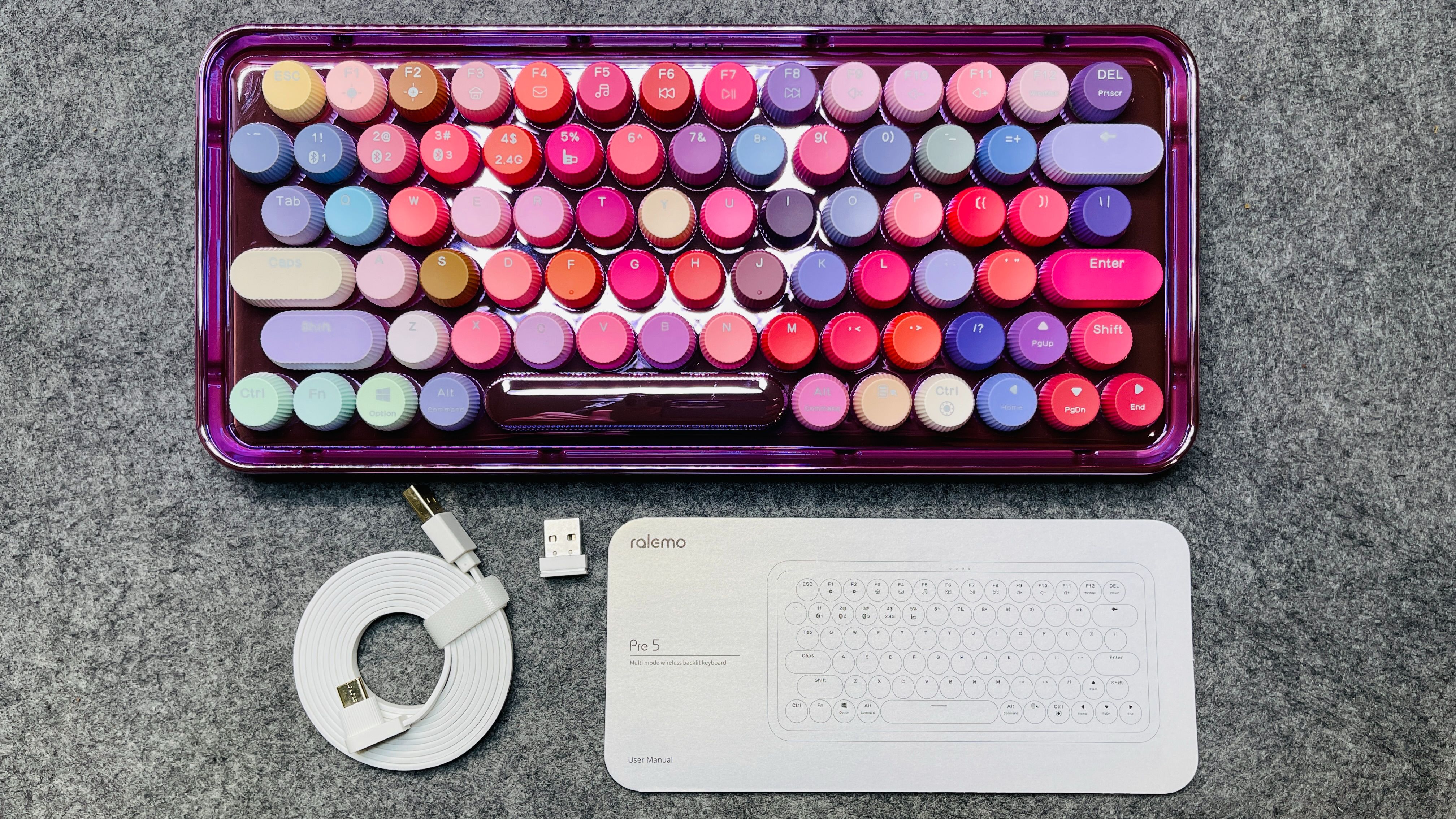 Does your makeup palette have 79 shades? This Rapoo ralemo Pre5 ...