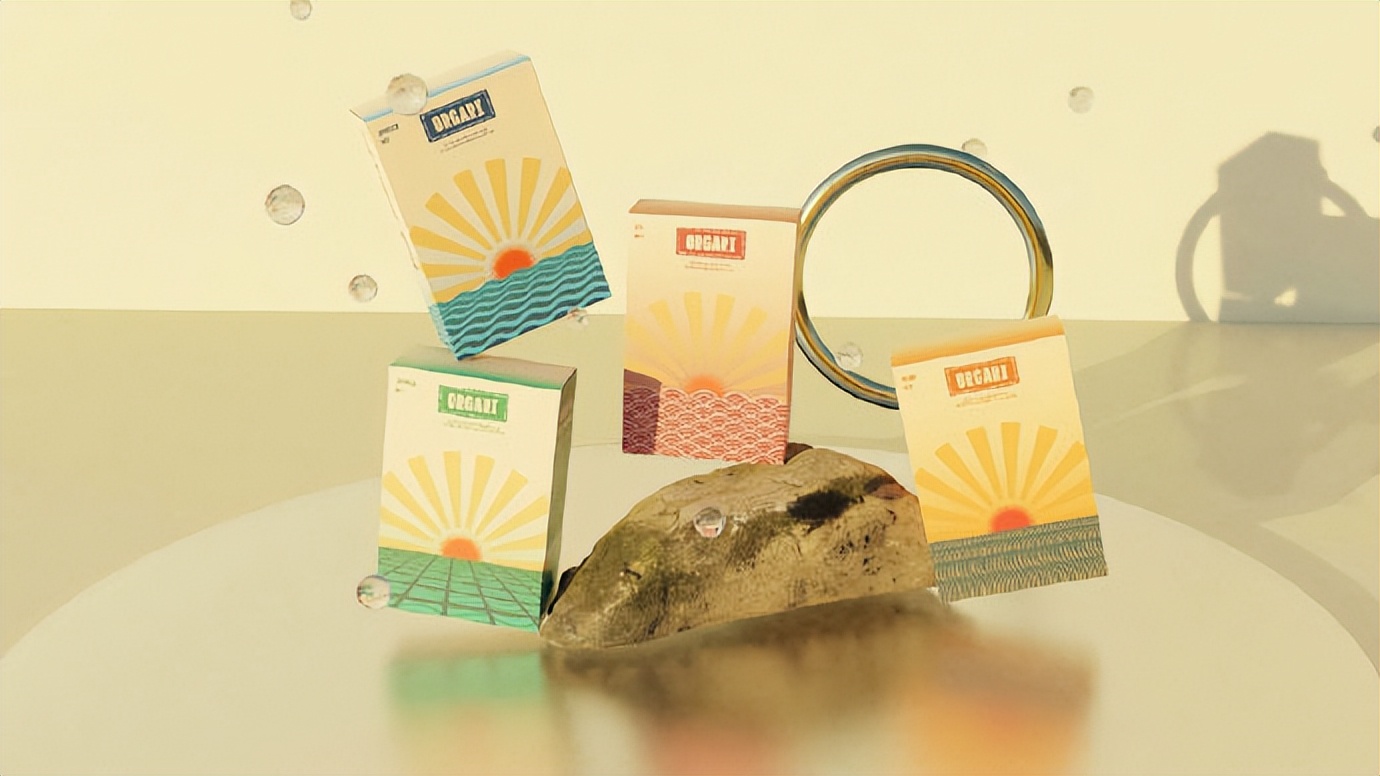 Vietnamese organic rice packaging design, directly put the rice ...