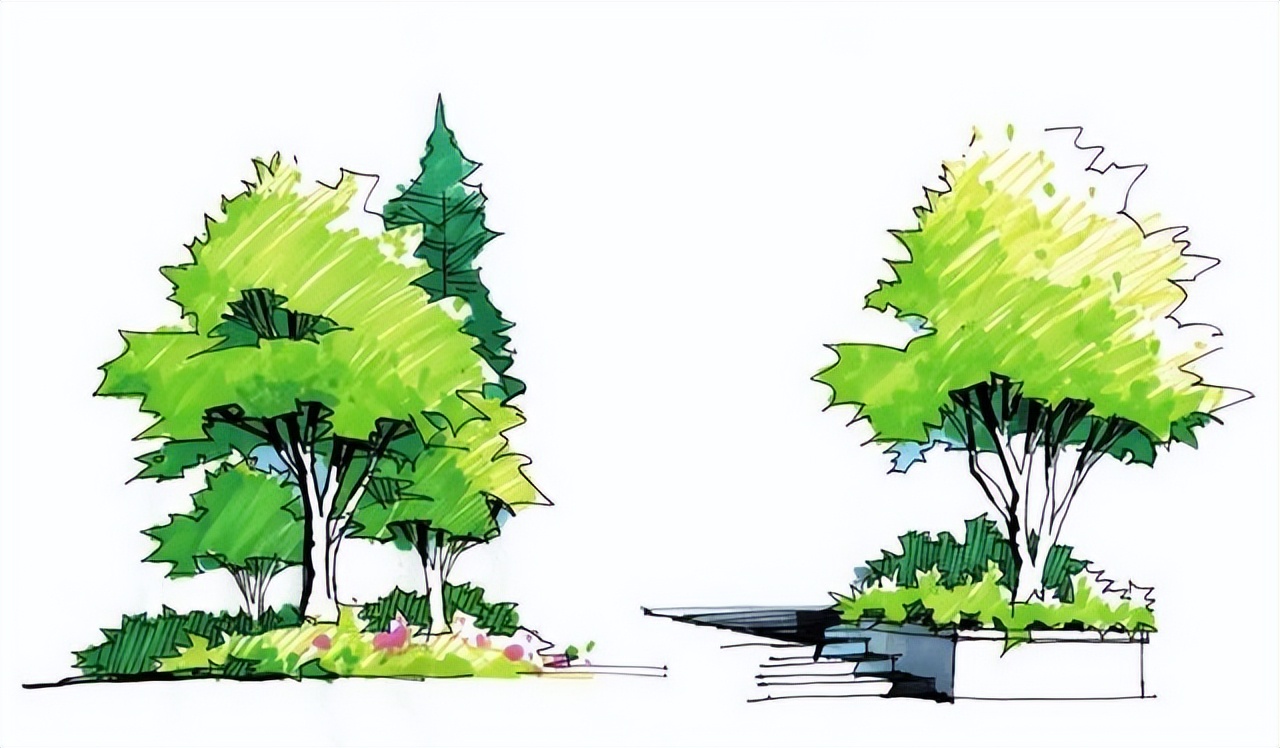 How to draw a landscape by hand?very detailed information - iNEWS