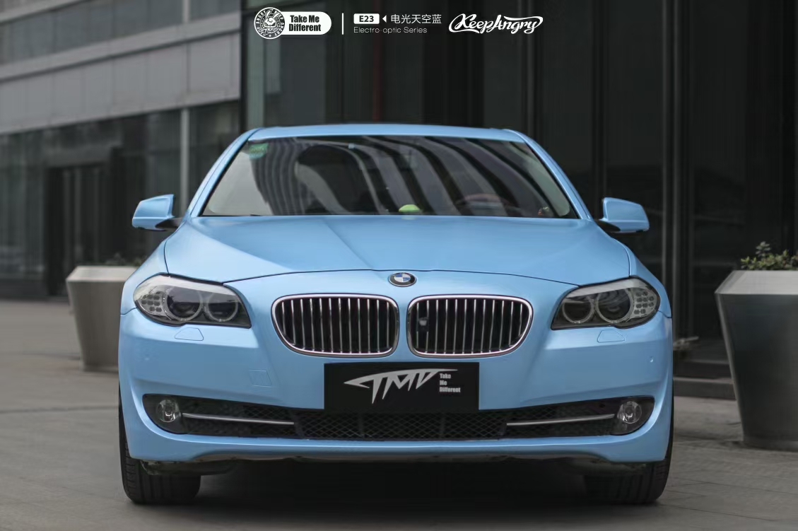 TMD tide brand color change film - BMW 5 series color change electric ...
