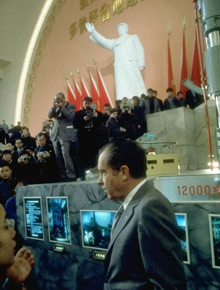 When Nixon visited China in 1972, the way China welcomed him was unique ...