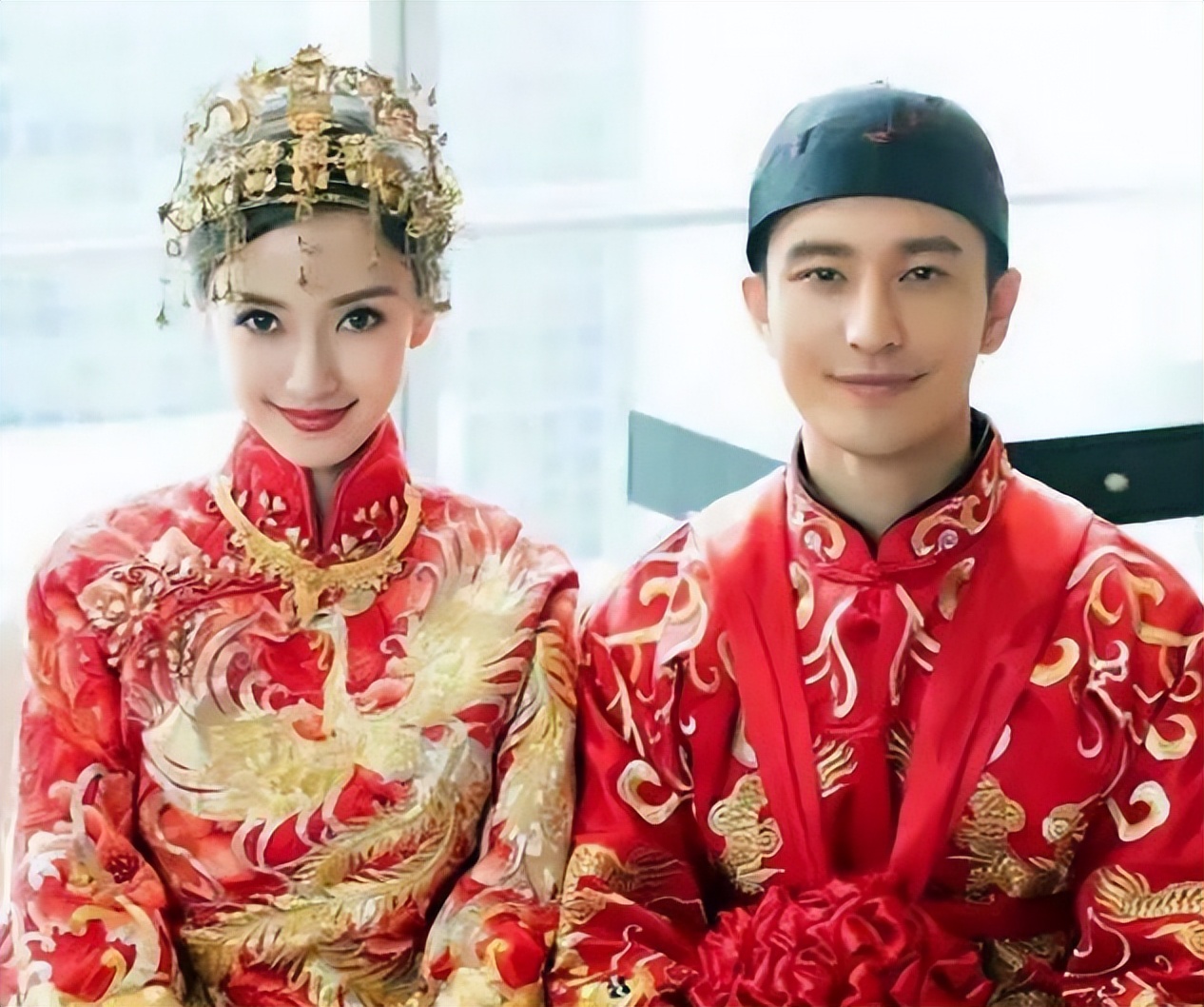 It is rumored on the Internet that Huang Xiaoming's baby has reunited ...