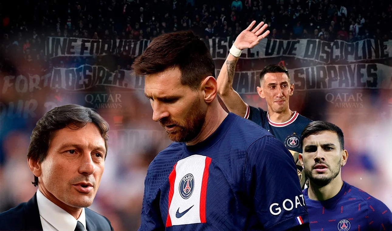 Less than 2 years! Messi was angry 7 times in Paris: the Argentine gang ...