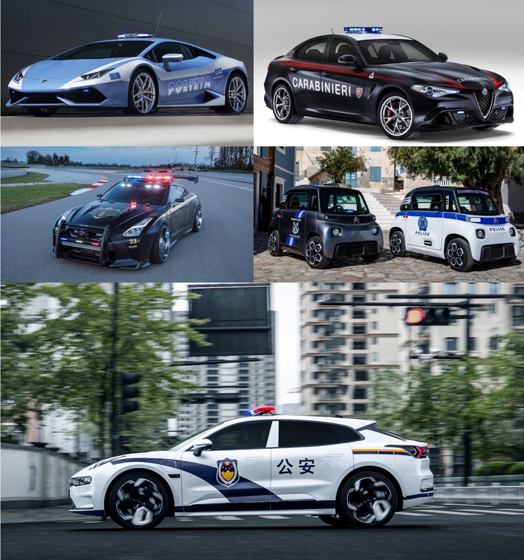 The most handsome "police car" is popular, 3.8 seconds make the world ...