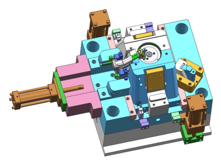 How to design the inclined slider mechanism inside the slider? - iNEWS