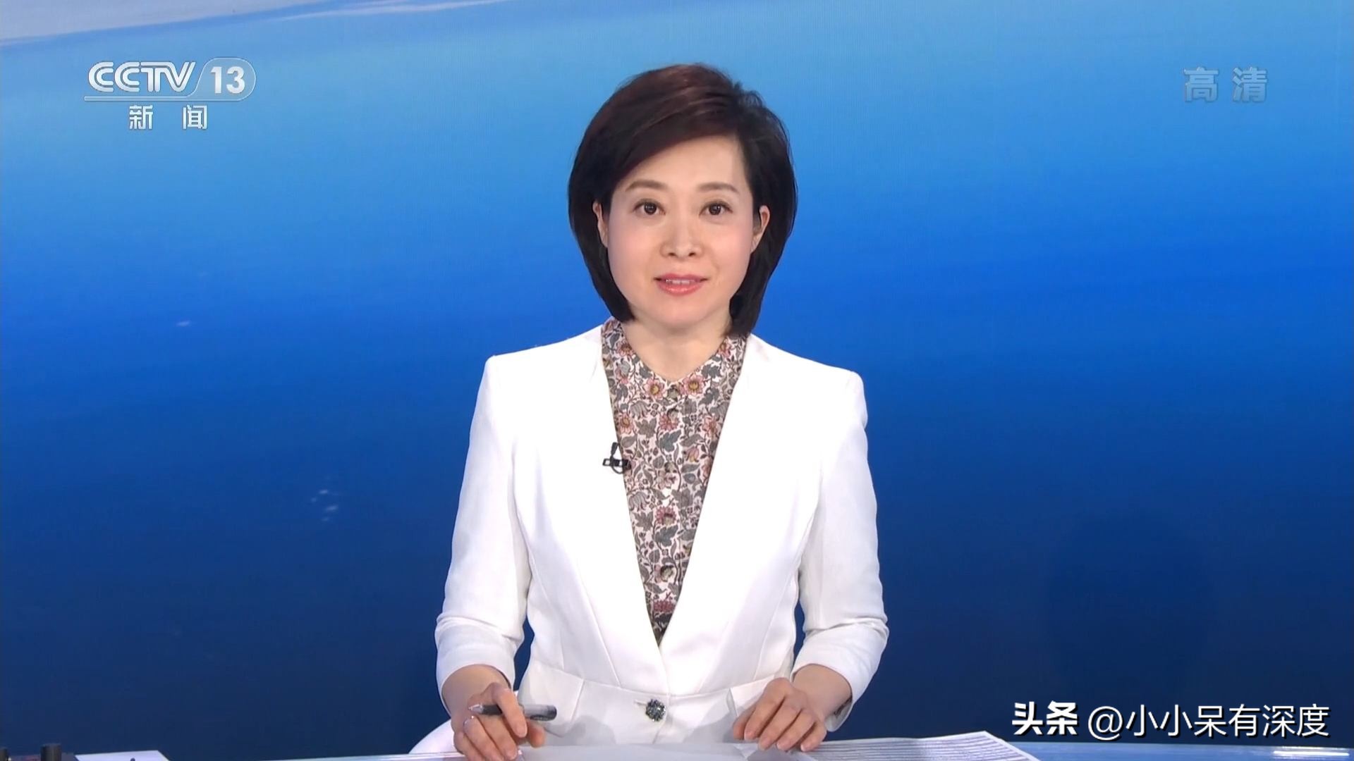 A recent photo of CCTV beauty anchor Zhang Lu, Zhang Lu in life is far ...