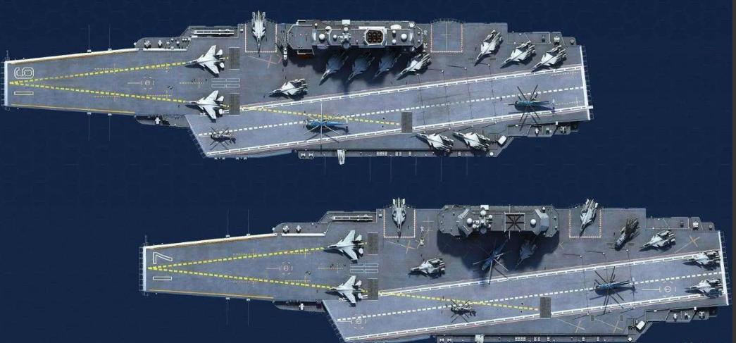 Exposure of Jiangnan Shipyard: Hull No. 20 aircraft carrier CG map, the ...