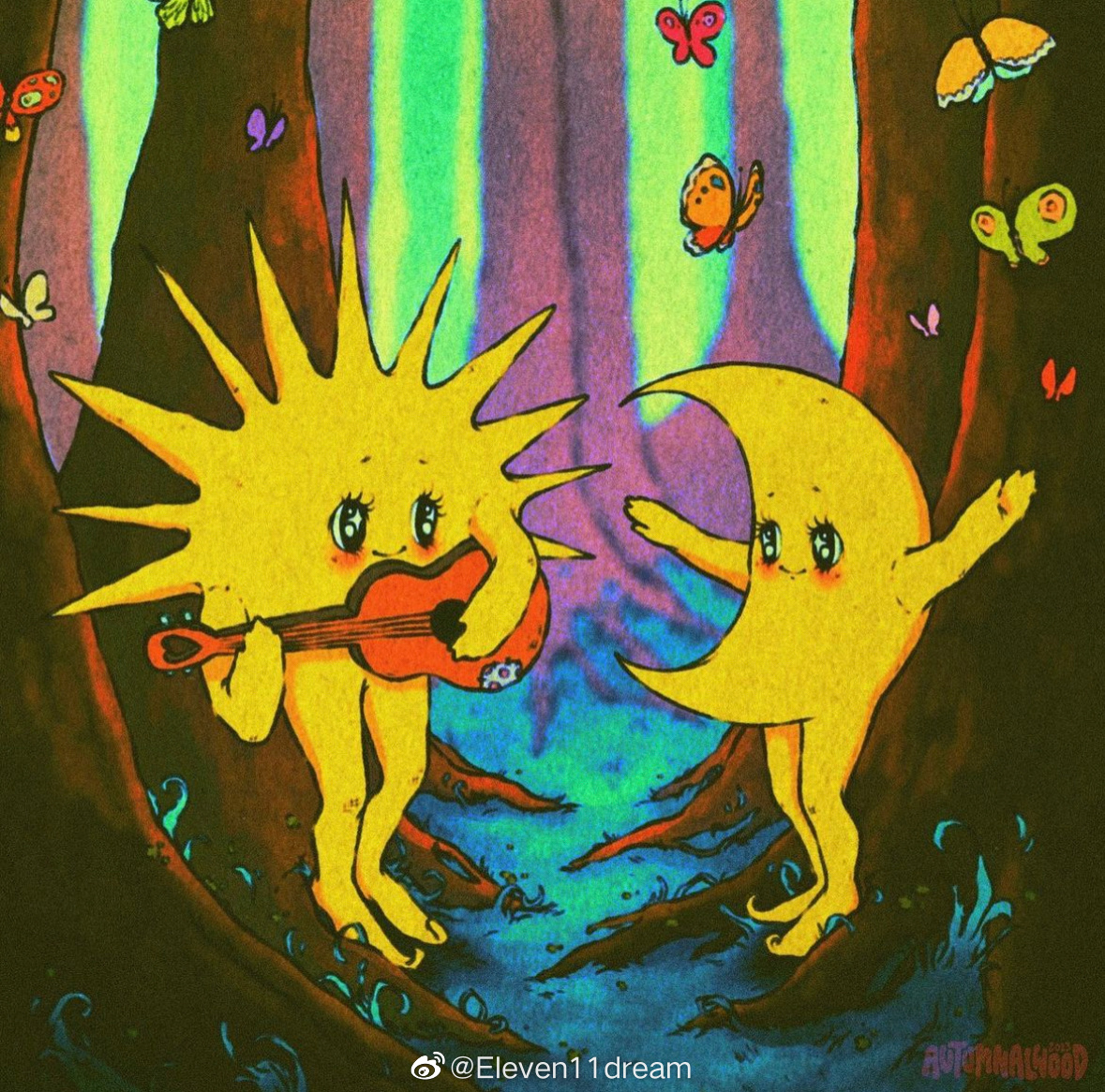 Retro Psychedelic and Weird Illustrator——????? - iNEWS