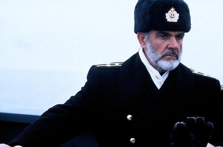 The suspenseful war adventure in the movie "The Hunt for Red October ...