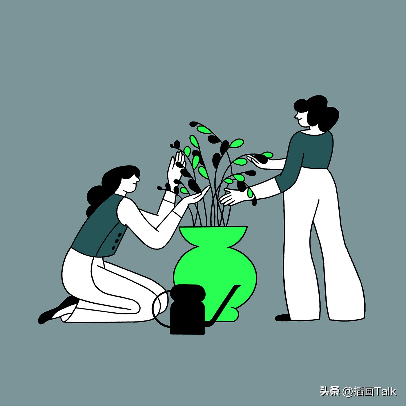 Dutch illustrator Nata Schepy, smart and simple - iMedia