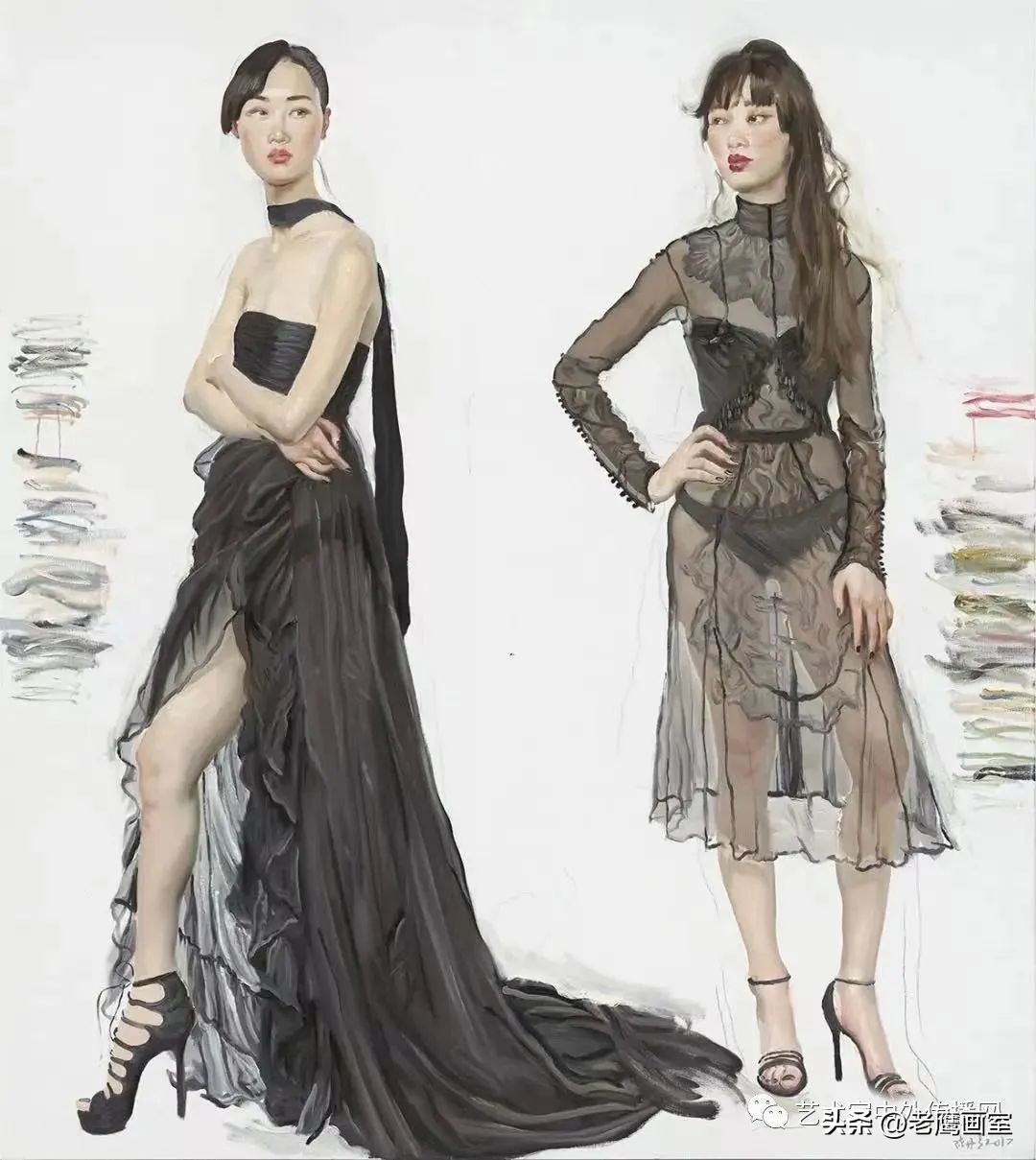 Chen Danqing's new paintings have an elegant and simple, wise and ...