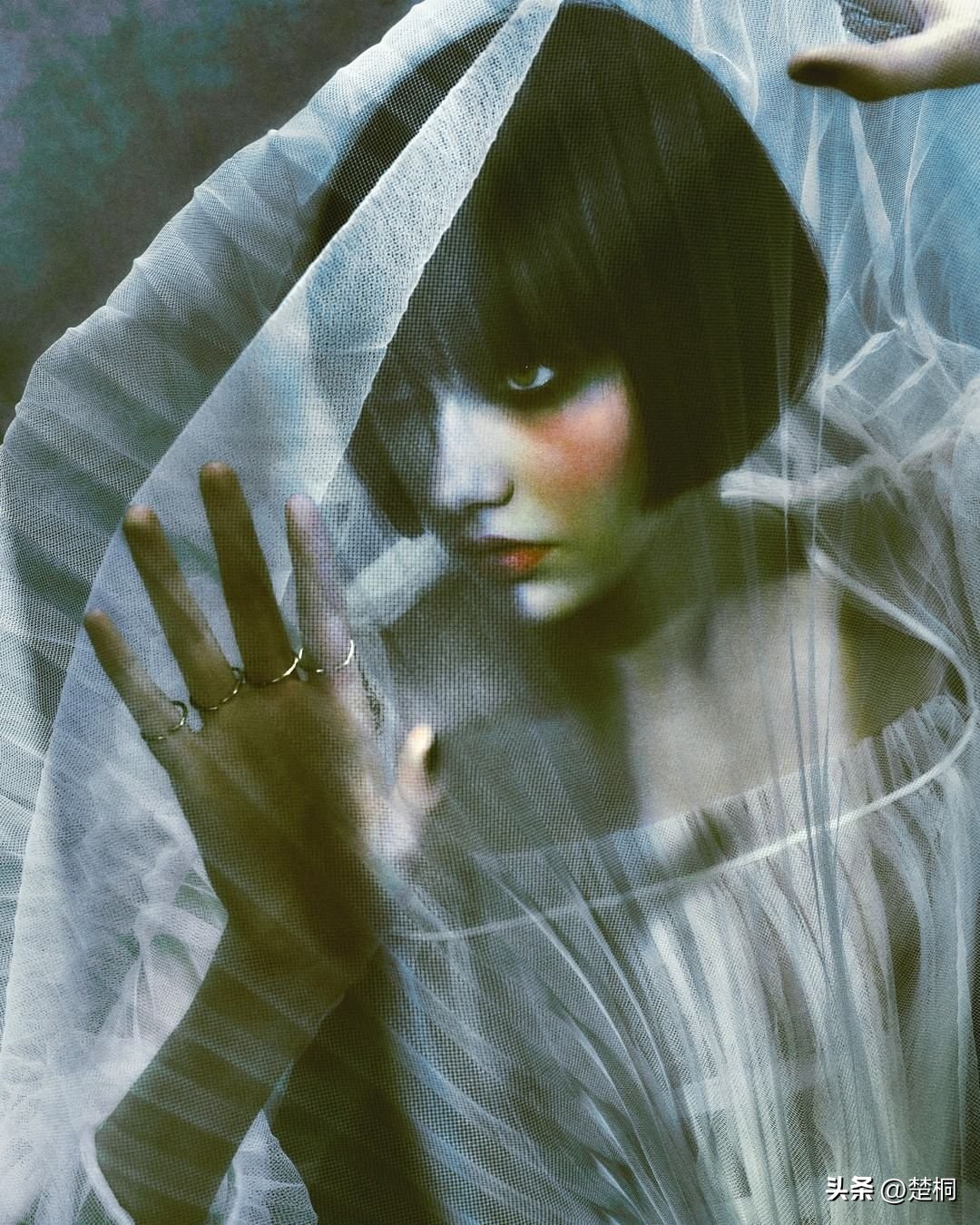 French supermodel Steinberg Artifie, Dior futuristic fashion ...