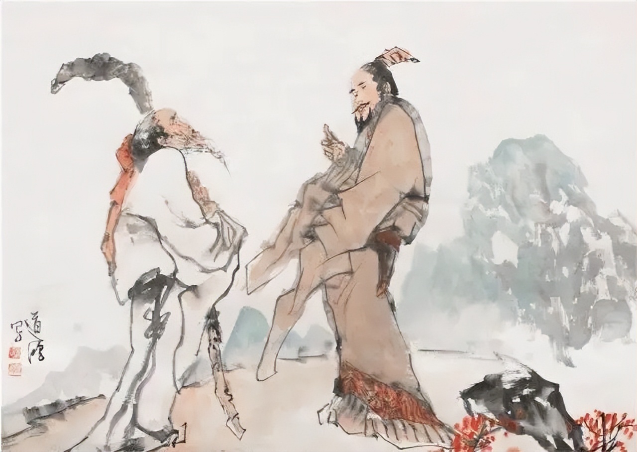 Is Zhuangzi's saying that "the friendship between gentlemen is as fresh ...
