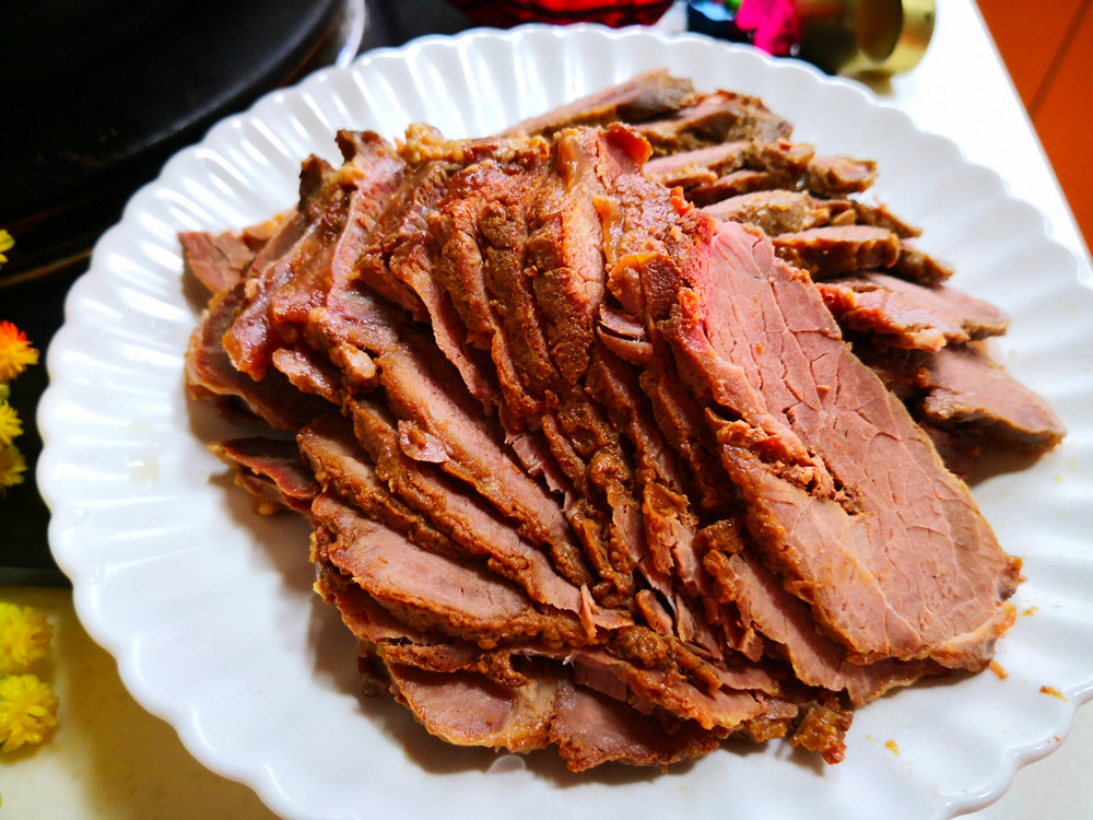 Let the sauced beef be delicious and delicious, and not fall apart when ...