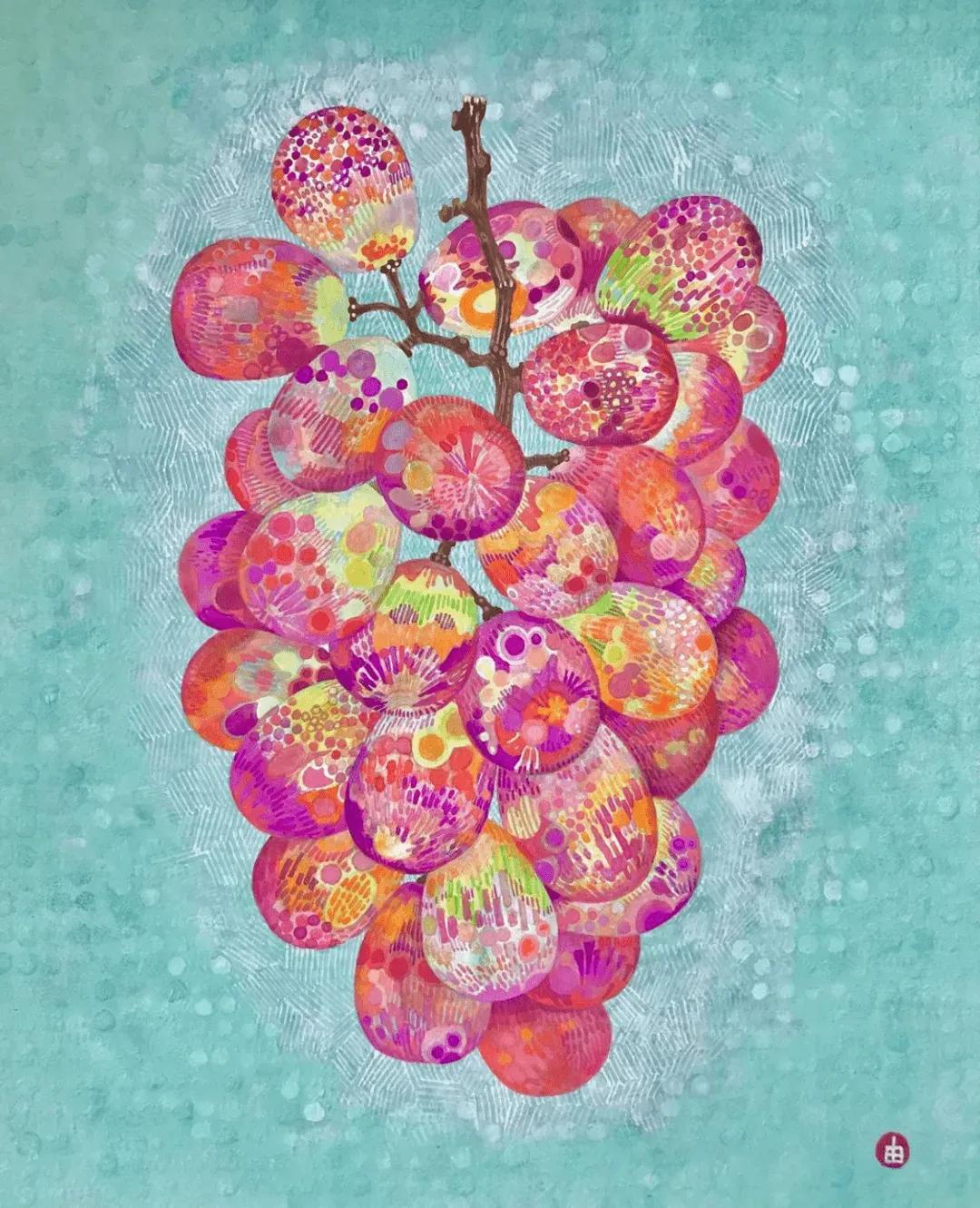Fruit and vegetable works by Japanese painter Yuko Kurihara - iMedia