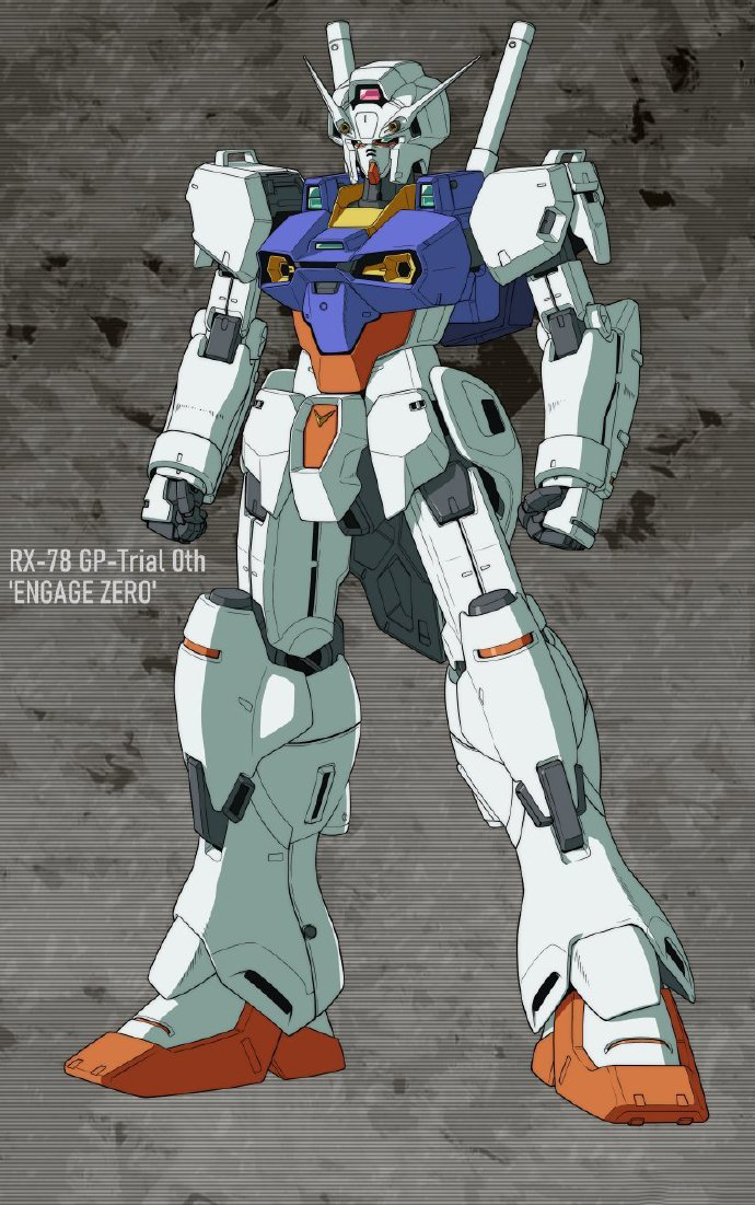 GP series Mobile Suit Gundam illustrations, GP03S Gundam is Koshi ...