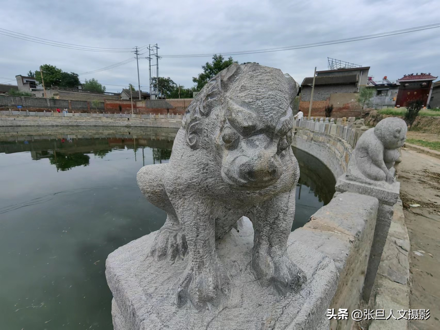 The ancient spring in Dongkang Village, Linfen, more than 300 temples ...