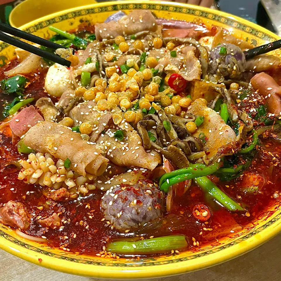 Spicy and spicy maocai, it's so fun to eat in a pot - iMedia