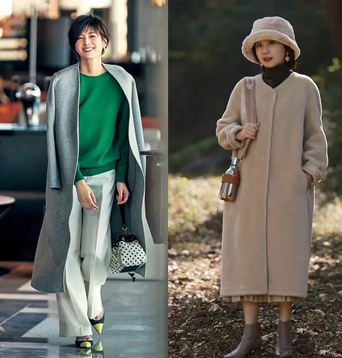 In early winter, these three coats are enough. They are warm ...
