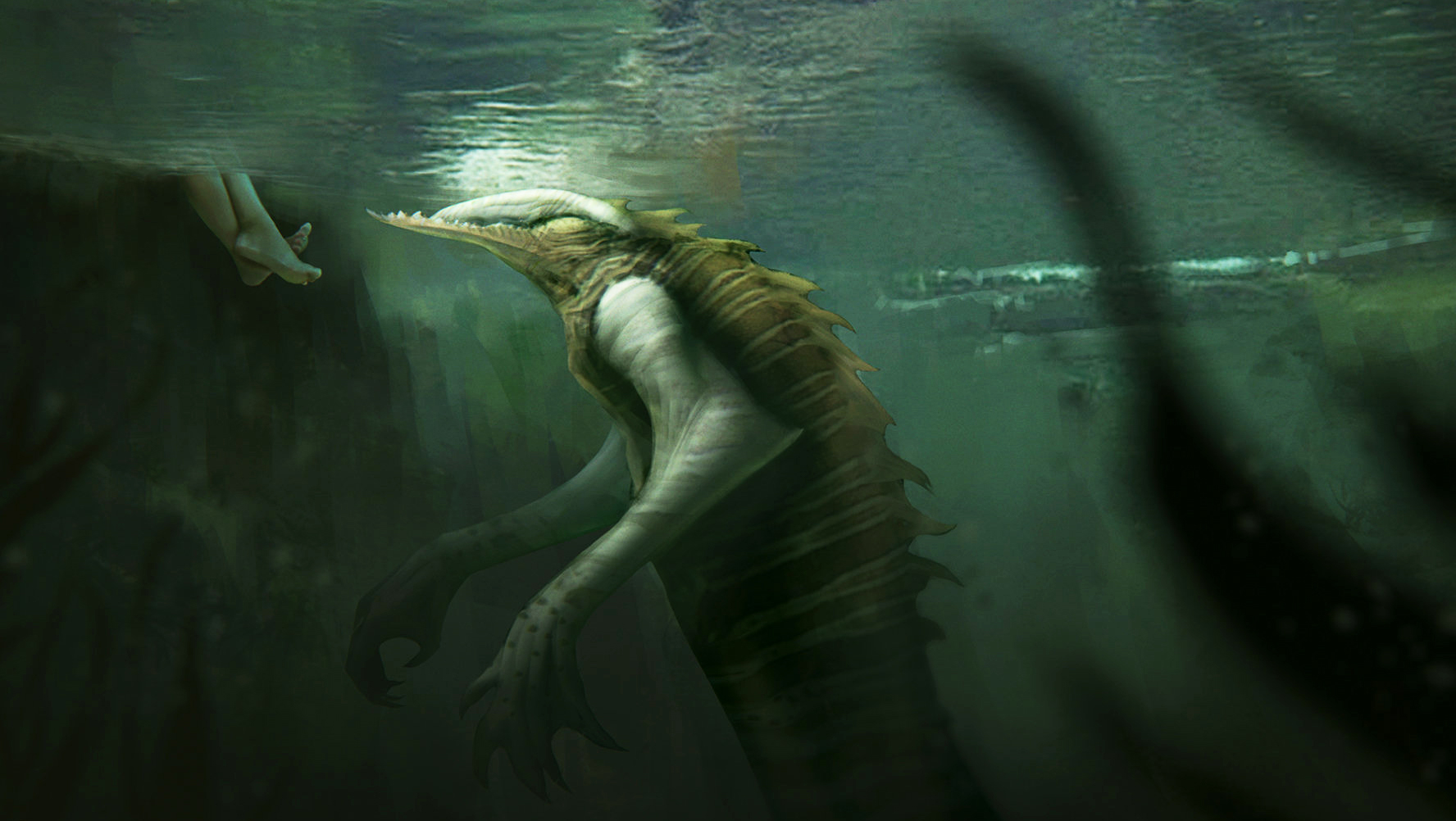 The top 10 water monsters in Chinese myths and legends are mysterious ...