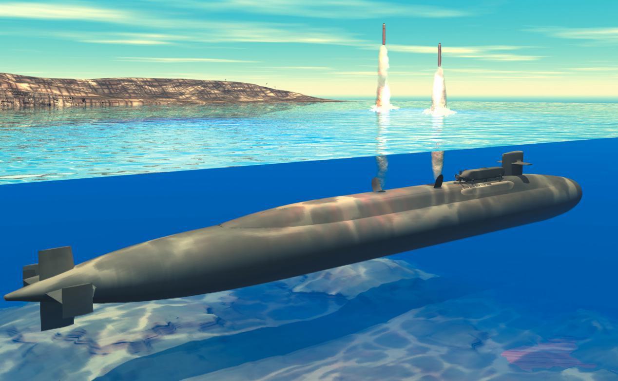 The sea is clearly blue, but why are submarines painted black? Wouldn't ...