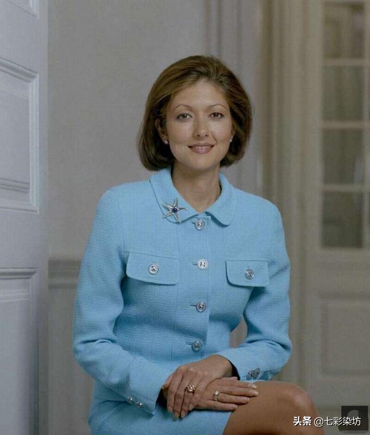 The first princess of Chinese descent in Europe, she looks like Li Qin ...