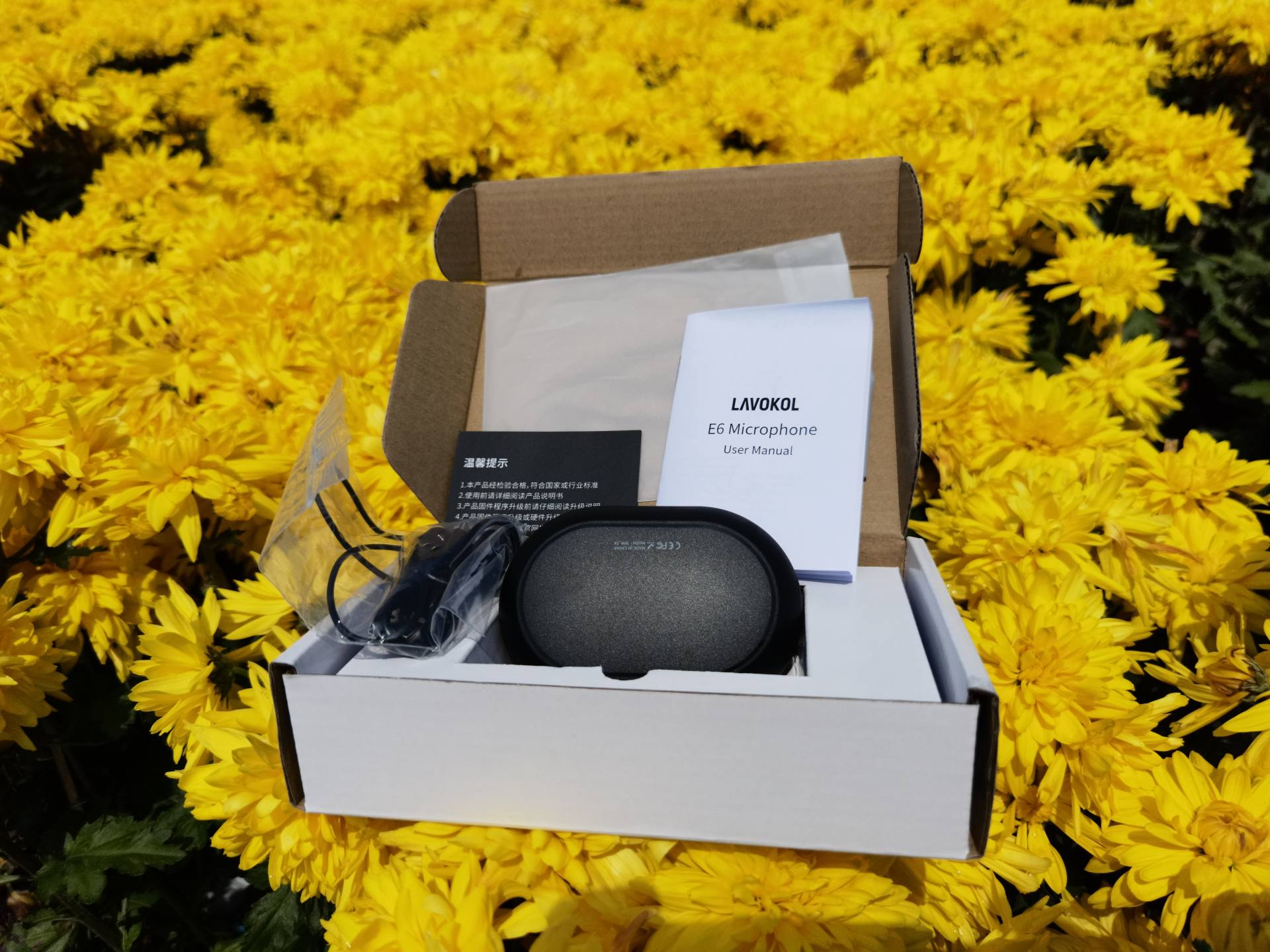 Take the wireless recording microphone of LAVOKOL B5 and experience it ...