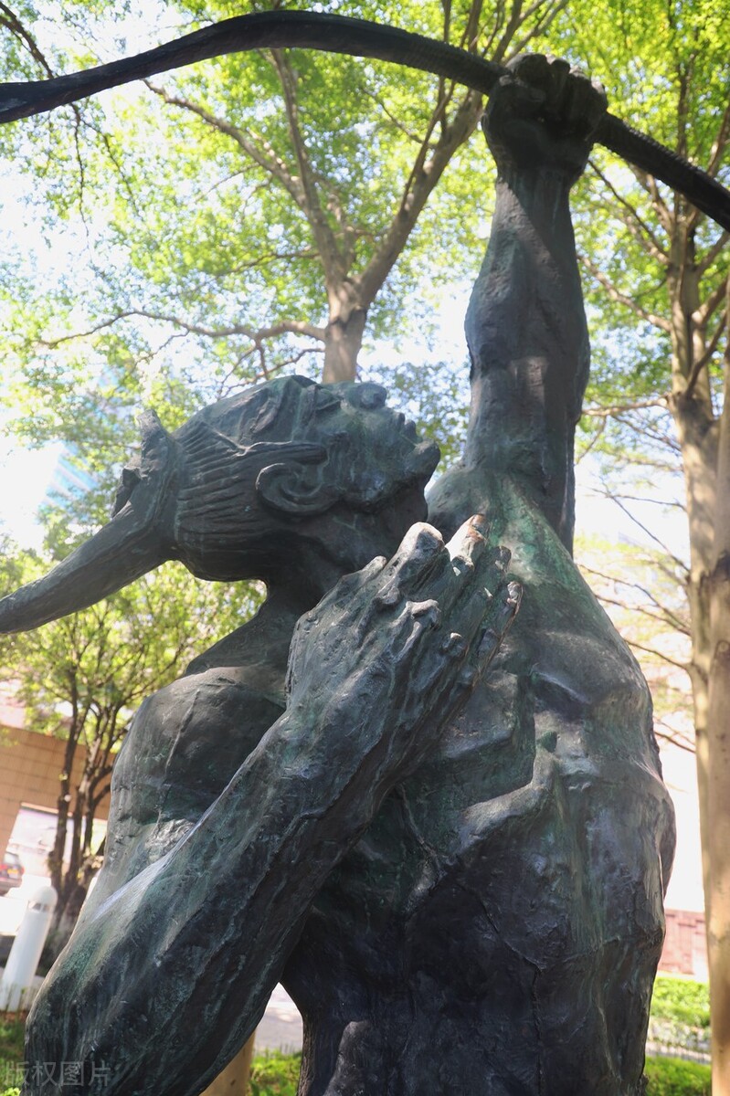 Houyi shooting the sun came true? The second sun is flying, and the ...