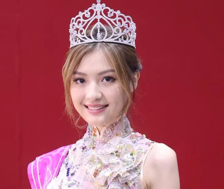The first runner-up of Miss Hong Kong just became famous and was ...