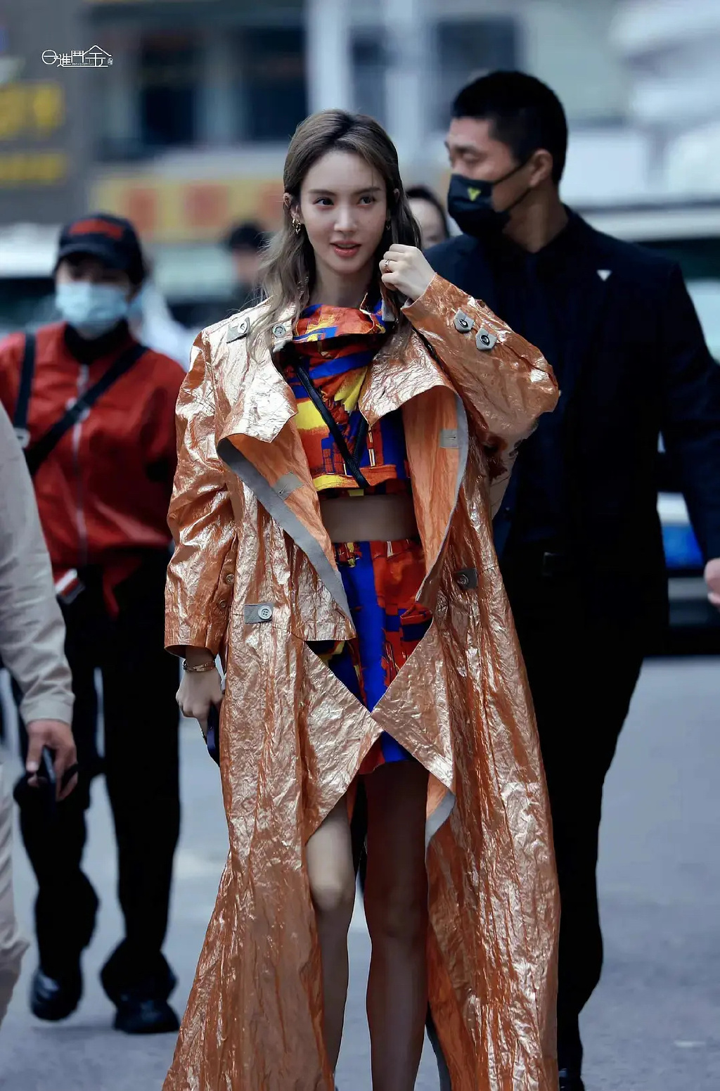 VOGUE event star cluster Liu Wen's figure is too gorgeous to press the ...