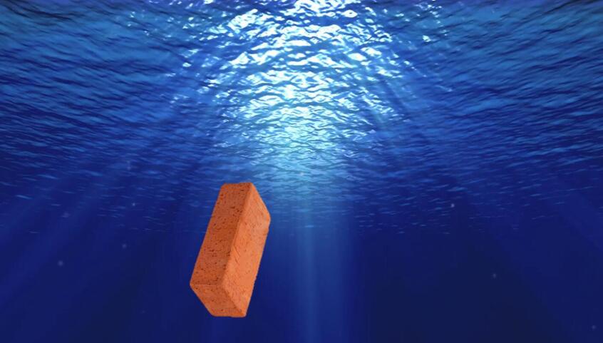 Throw a brick into the Mariana Trench, how long will it sink to the ...