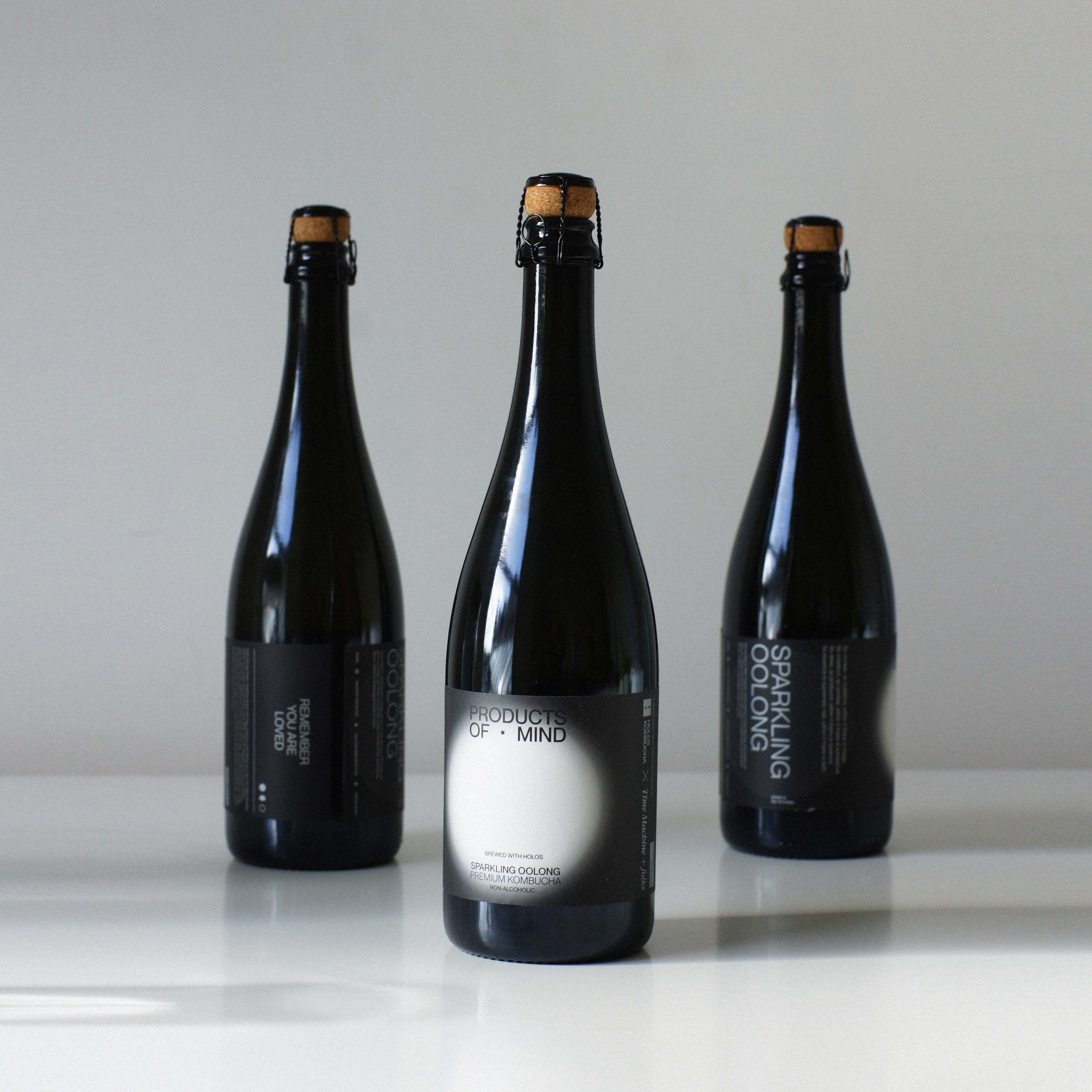 Brand Packaging Design: "Mind Products" - HOLOS Kombucha Moonlight ...