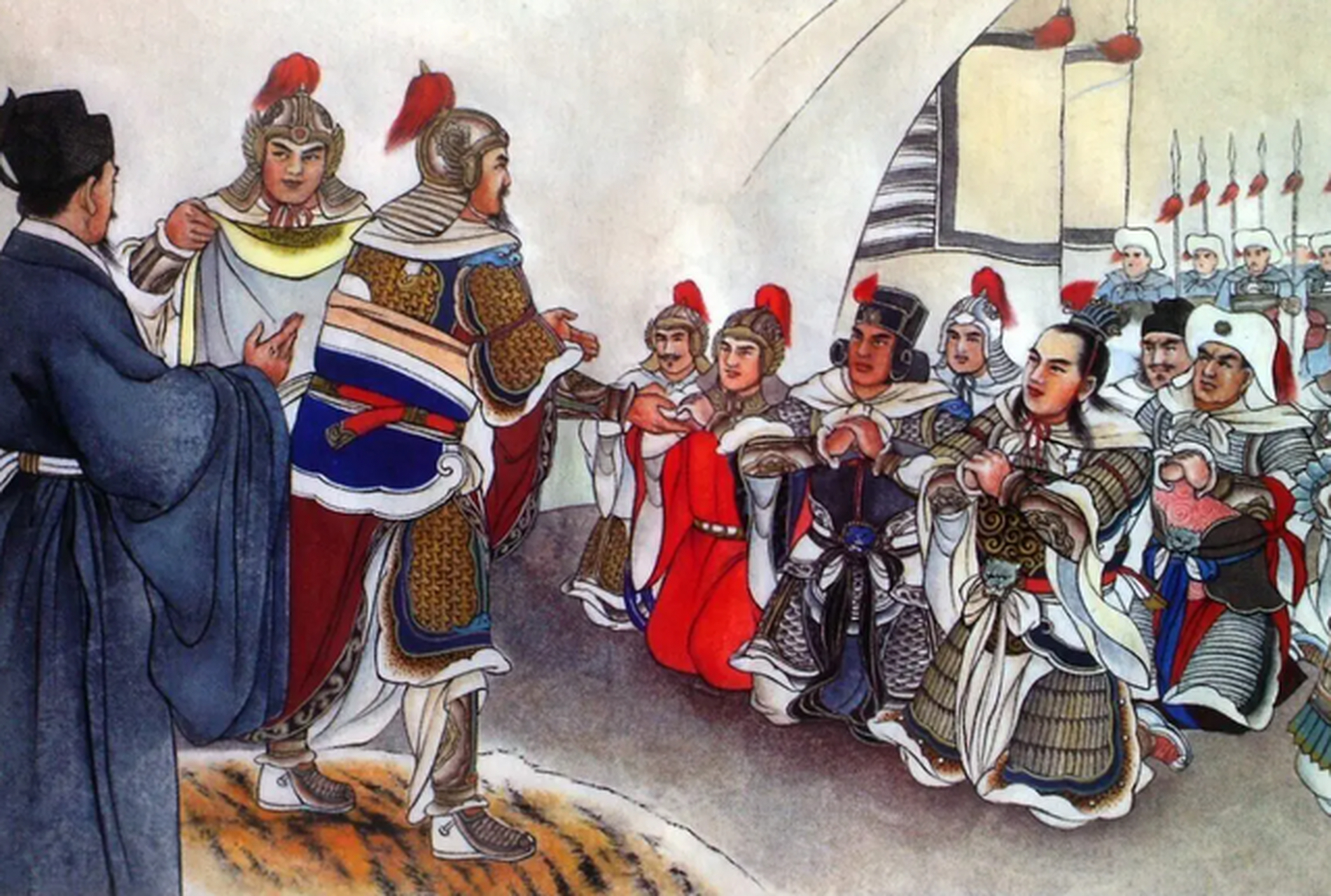 In the Zhou Dynasty of the Northern Song Dynasty, Chen Qiaoyi rebelled ...