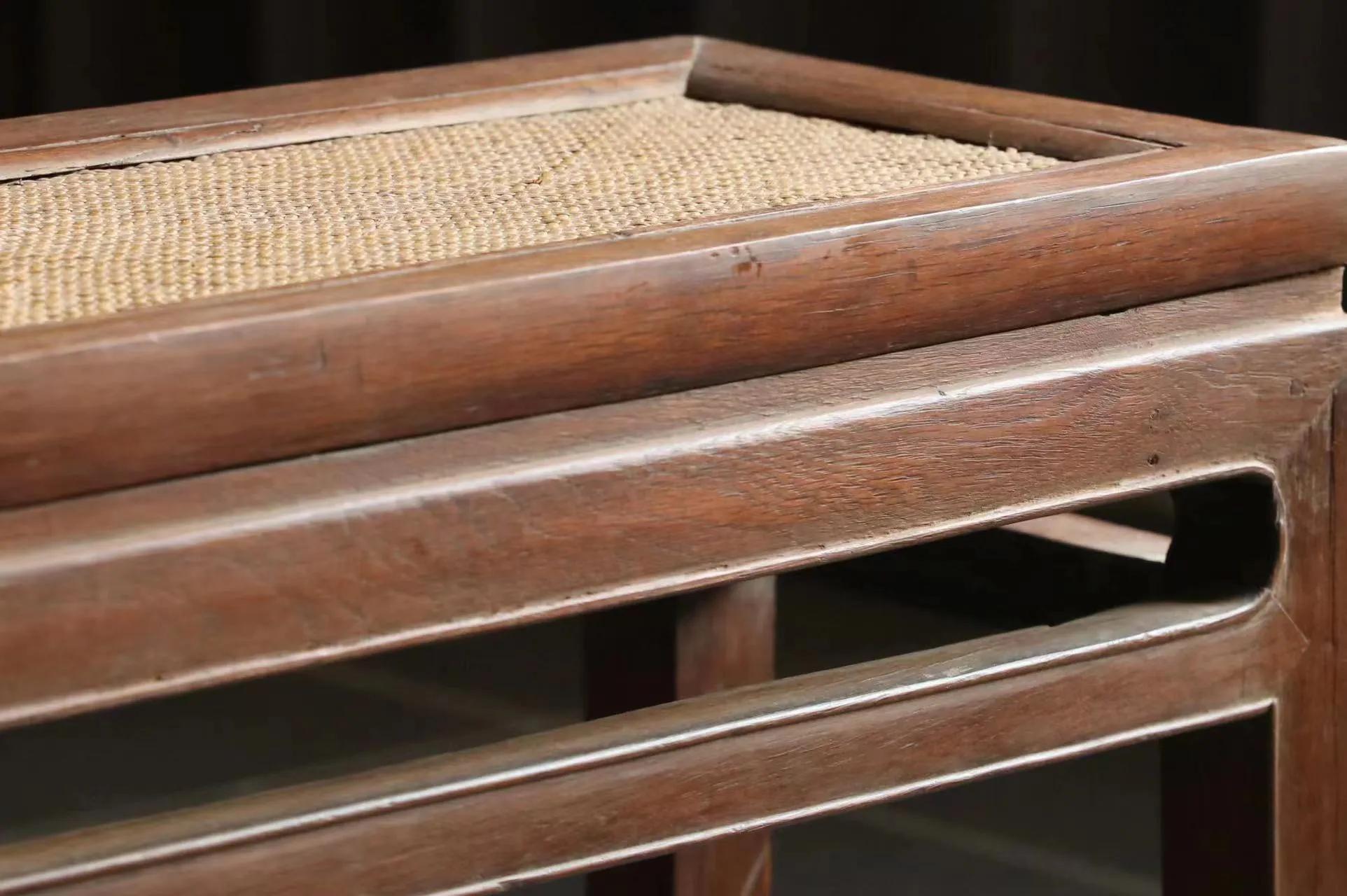 Huanghuali Tea Stool for Two - iNEWS