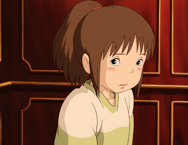 Animated movie "Spirited Away", mysterious space fantasy travel, love ...