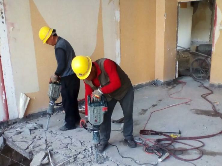Precautions for wall demolition - iMedia