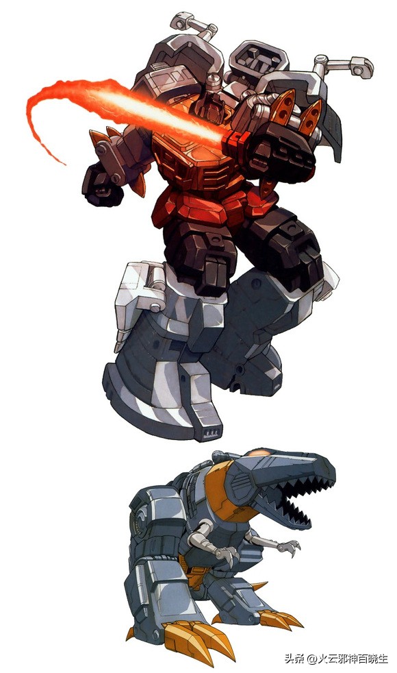 Four Tyrannosaurus Rex in Transformers - iNEWS